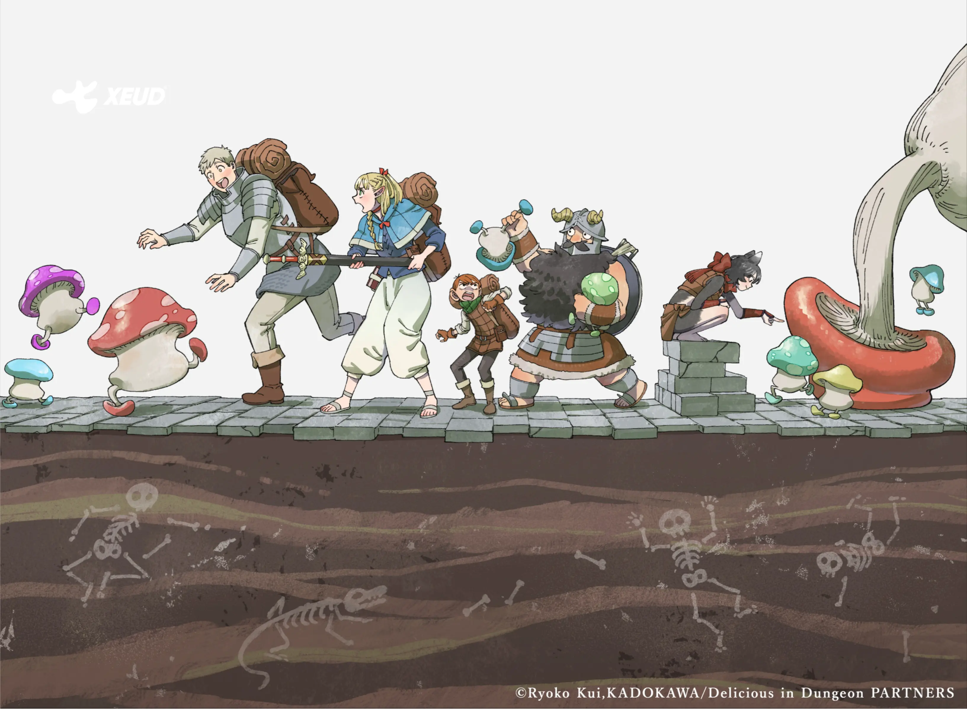 Xeud - Delicious in Dungeon: Annunciata ufficialmente la seconda stagione! Xeud - Delicious in Dungeon: Annunciata ufficialmente la seconda stagione!